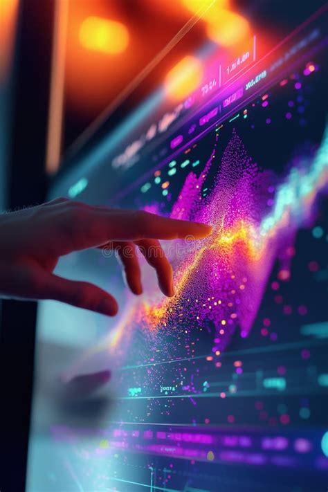 Dynamic Data Visualization Concepts Stock Illustration Illustration Of Strategy Growth