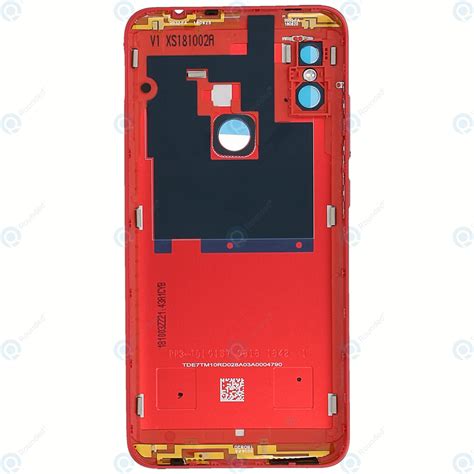 Xiaomi Redmi Note 6 Pro Battery Cover Red