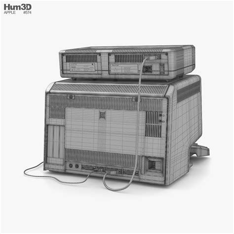 Apple Lisa Computer 3d Model Download Desktop Computer On