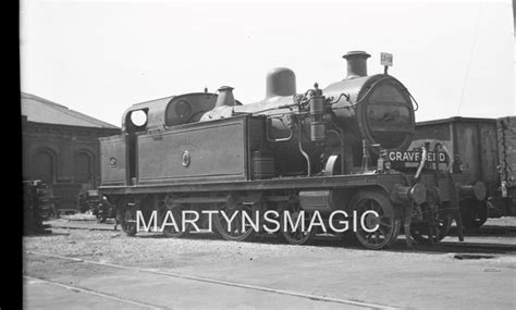 R 90x60mm Railway Negative Ex Ltsr Thundersley Derby 26 6 1957 £3 99