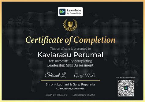 Kaviarasu Perumal On Linkedin For The Leadership Assessment