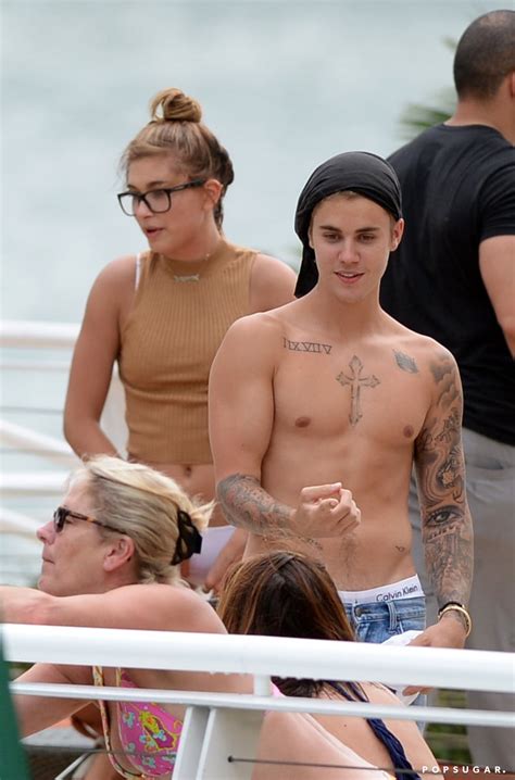 Justin Bieber And Hailey Baldwin In Miami Pictures Ps Celebrity