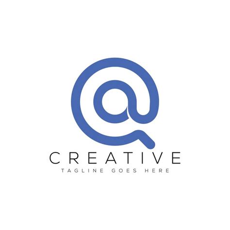 premium vector letter qa logo design template vector illustration