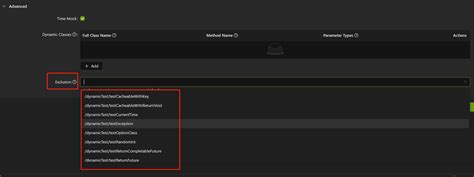 Record And Replay Config Arex