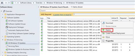 Deploy Feature Update Win10 2004 Sccm Configuration Manager Manishbangia