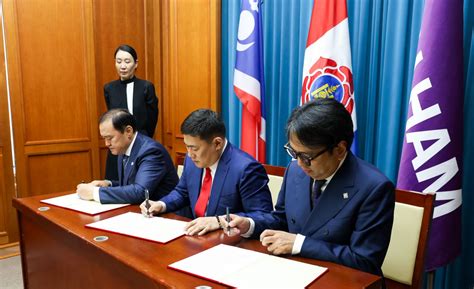 Намын дарга нар 2024 2028 онд хамтран ажиллах санамж бичигт гарын үсэг