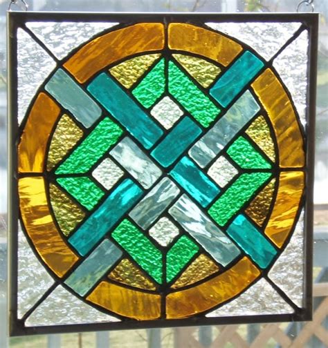 495 Best Stained Glass Geometric Images On Pinterest Stained Glass