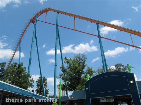 Goliath At Six Flags Over Georgia Theme Park Archive