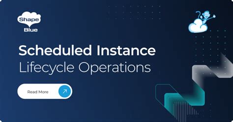 scheduled instance lifecycle operations cloudstack feature first look