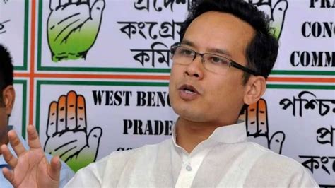 congress leader gaurav gogoi reacts to bjp claiming his wife has links