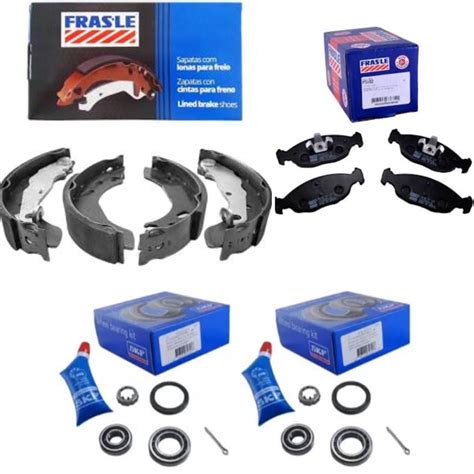 Kit Revisao Freio Gm Agille 14 2011 Com Kit Rolamento Traseiro