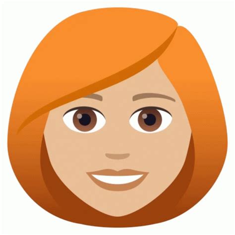 Redhead Joypixels Sticker Redhead Joypixels Ginger Woman Discover Share GIFs