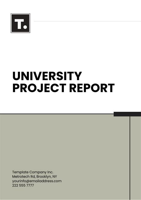 Free Project Inception Report Template To Edit Online