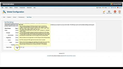 Adding IFrames To Joomla Content For J2 5 And 3 0 YouTube
