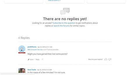 Spiceworks Bug Replys Are Shown But Not Shown Spiceworks Support