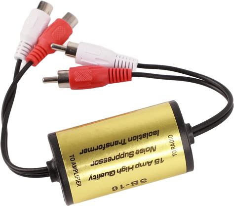 Ground Loop Isolator Kimiss 15a Noise Suppressor Stereo 12v Audio Amplifier Filter Ground Loop Isolator Kimiss 15a Noise Suppressor Stereo 12v Audio Amplifier Filter