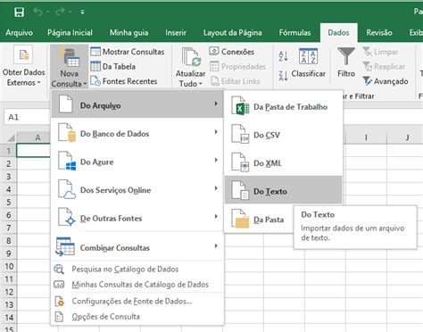 Abrir Arquivo Com Mais De Um Milhão De Linhas No Excel