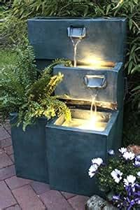 Springbrunnen Grada Bepflanzbar Mit LED Beleuchtung B Ware