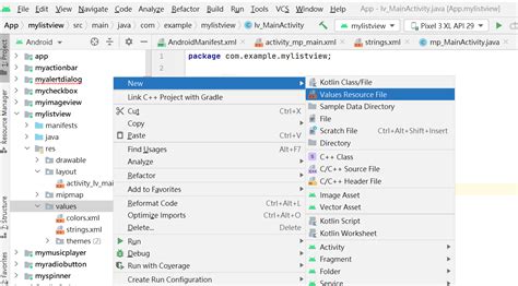 Android筆記22：ui元件 Listview 列表選單