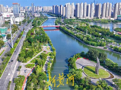 初秋时节，小清河景观带郁郁葱葱宛若盛夏 济南社会 舜网新闻