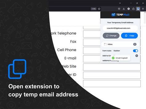Temp Mail Pw Temporary Email Generator Get This Extension For 🦊