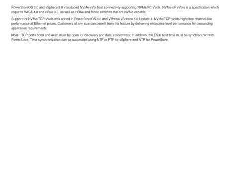 Nvme Of Vvols Dell Powerstore Best Practice Vmware Vsphere Dell Technologies Info Hub