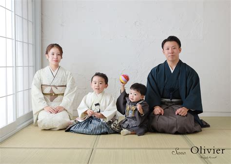 ご家族全員和装♪ 栃木県の写真館 天使の森
