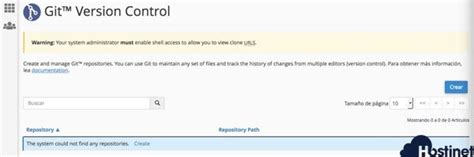 CPanel Con Git Version Control En Hostinet