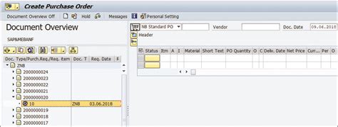 How To Create A Po In Sap S 4hana Sap Community