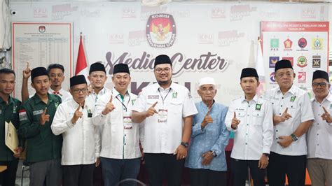 Daftar Caleg Ke KPU PKB Inhil Target Menang 2024