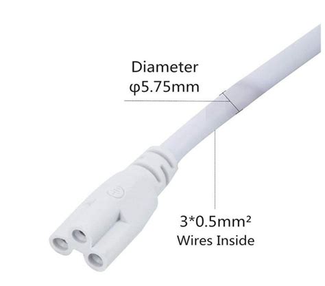 1ft 5ft T5 T8 Double End 3pin Led Tube Connector C Vicedeal