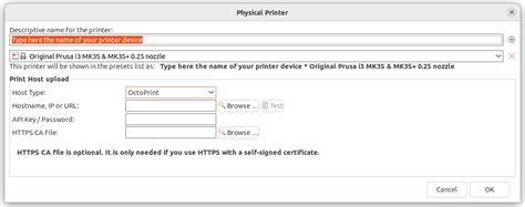 Confused About Adding Octoprint To Multiple Profiles Prusaslicer