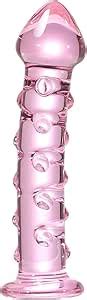 Glass Crystal Mushroom Head Dildo Massage Stick Couples Pleasure Glass