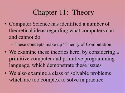Ppt Chapter 11 Theory Powerpoint Presentation Free Download Id