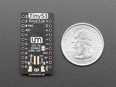 Tinys3 Esp32 S3 Development Board By Unexpected Maker Id 5398 Adafruit Industries Unique