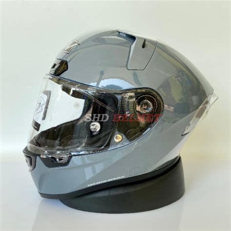 Jual RSV FFS Platinum Grey Helm Full Face Abu Glossy Shopee Indonesia