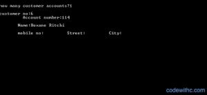 Customer Billing System C Project Code With C