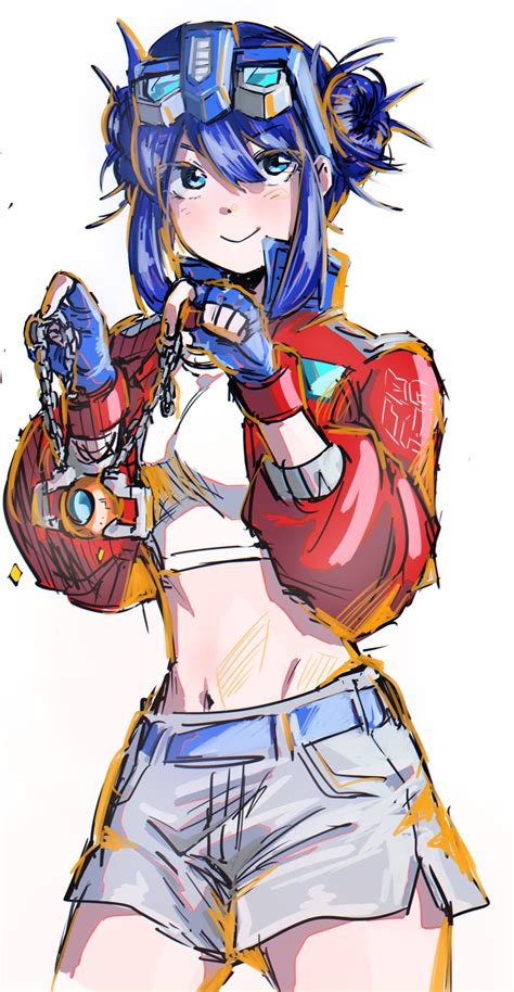 Optimus Prime And Optimus Prime Transformers And 1 More Drawn By