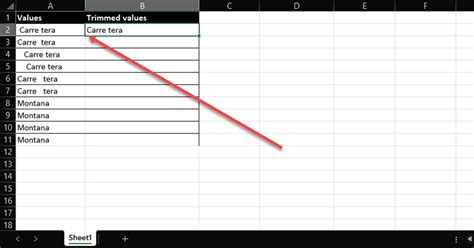 How To Remove Space In Excel