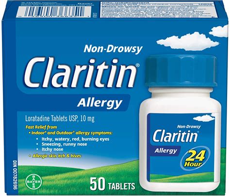 Claritin® Non Drowsy Allergy Tablets 24 Hour