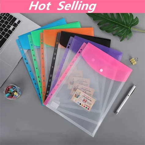 A4 Files Binder Folders Organizer 11 Holes Expandable Binder Pocket Envelope File Folders