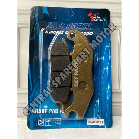 Jual DISCPAD DISPAD KAMPAS REM DEPAN MEGAPRO NEW CBR R TIGER NEW REVO VERZA SKY PARTS Shopee