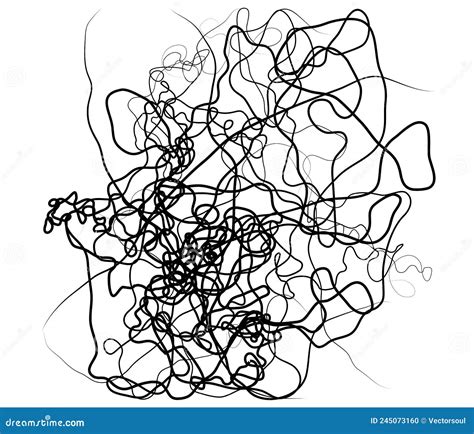 Wavy Waving Billowy Squiggle And Squiggly Line Irregular Random