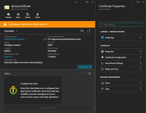 Internals Of App Service Certificate Microsoft Azure Blog