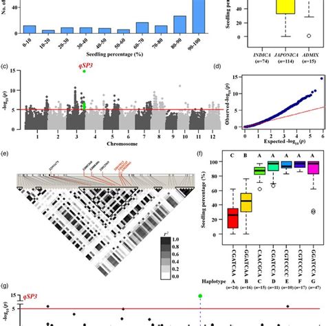 Phenotypic Diversity Of Seedling Percentage And Identification Of Qtls