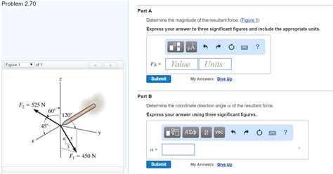 Solved Determine The Magnitude Of The Resultant Force