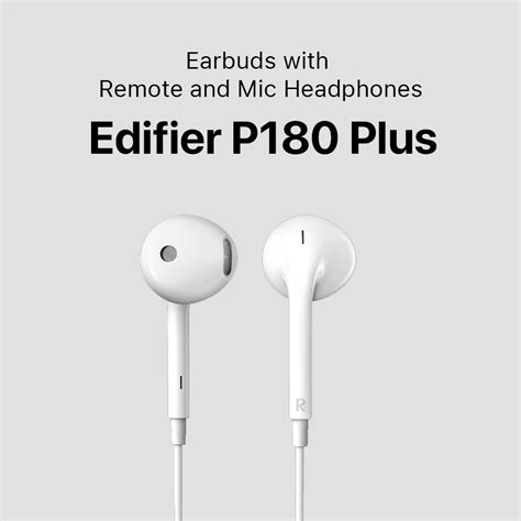 Edifier P180 Plus White Earphone Gameiun Technology