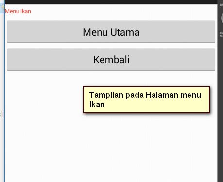 Tutorial Android Membuat Pindah Halaman Lain Dengan INTENT Kapalomen