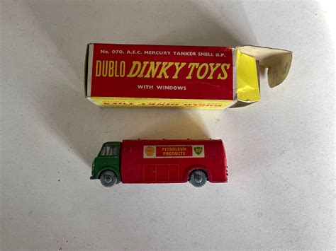 Dinky Dublo 070 A E C Mercury Tanker Shell Bp Jwmodelrailways