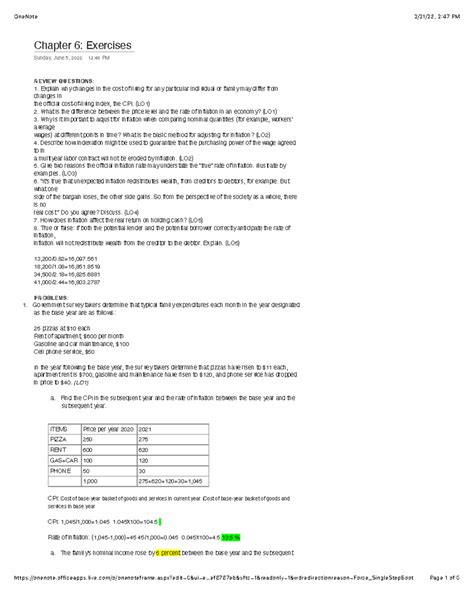 Chapter 6 Exercises Studocu